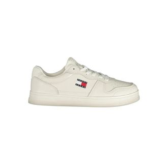 Tommy Hilfiger Leather Sneaker - - Shoes - Damen - Wei&szlig; - 37 EU