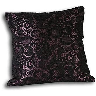 Riva Paoletti Riva Home Macrame Zierkissen Hülle (45x45cm) (Amethyst)