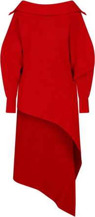 Givenchy Midi Dress In Wool And Cashmere