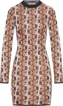 Fendi Damen, Kleider, Mehrfarbig, 2XSGr&ouml;&szlig;e