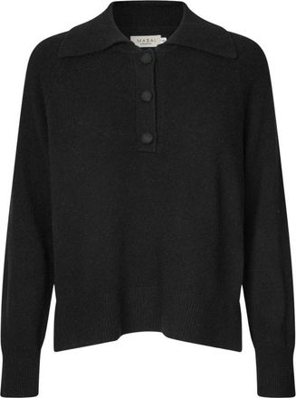 Masai Polo en maille - Femme - Tops - Noir - Taille: 44 FR