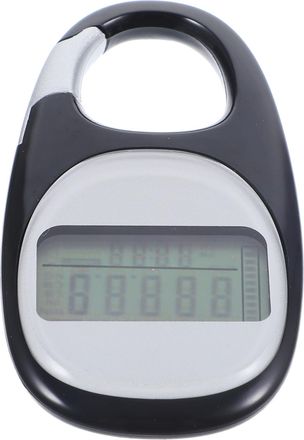 Pretyzoom Tragbarer Schrittz&auml;hler Outdoor mit Gro&szlig;em Display Leichter Kalorienz&auml;hler f&uuml;r Sport Fitness Kompakter Schrittz&auml;hler ohne App f&uuml;r Wandern und Joggen Z