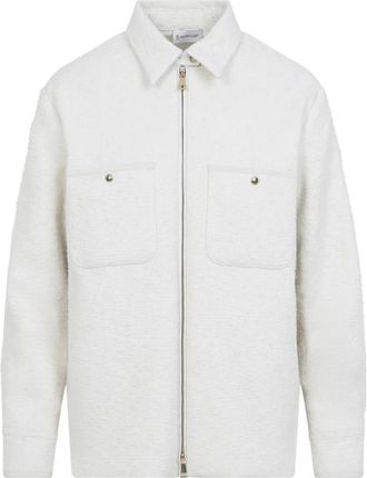 Moncler Femme, Blouses et Chemises, Beige, Taille: 34 FR Chemise en coton