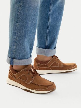 Clarks Halbschuhe Sailview Lace 26176971 Braun