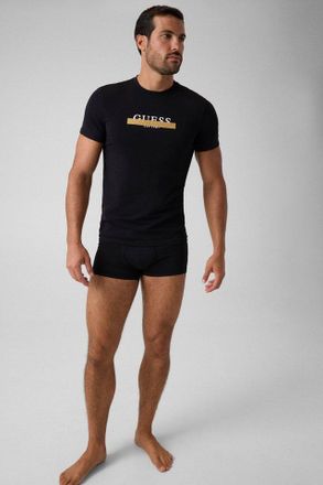 Guess T-Shirt BOXER TRUNK + CN TEE SET (Set, 2-tlg) im Set mit passender Boxershorts