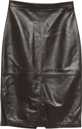 Antonelli Femme, Jupes, Brun, Taille: 40 FR Kinder Minigonna