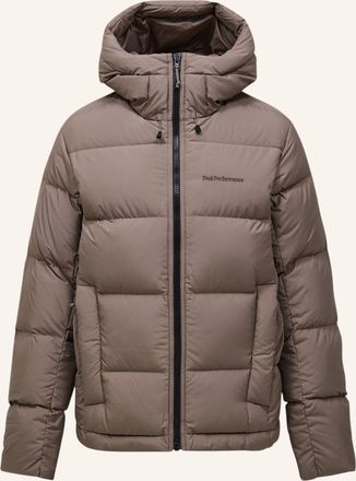 Peak Performance M Rivel Down Puffer Jacket Daunenjacke braun