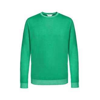 Malo Girocollo M/L Basico - - Knitwear - Herren - Gr&uuml;n - L