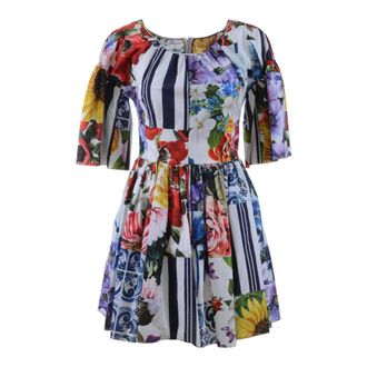 Dolce & Gabbana Damen, Kleider, Mehrfarbig, XLGr&ouml;&szlig;e