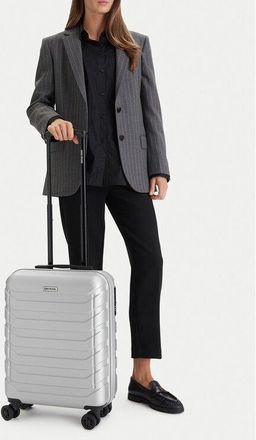 Gino Rossi Kabinenkoffer CEO-GIN-S-003-05-SILVER Silberfarben