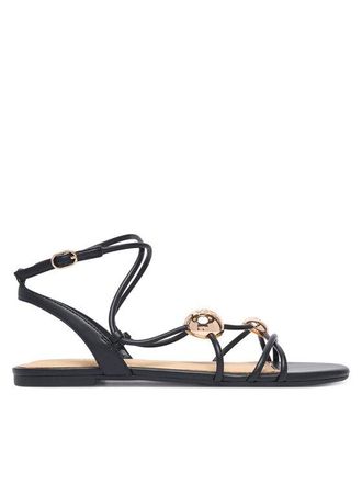 Guess Sandalen FLTTAB ELE03 Schwarz