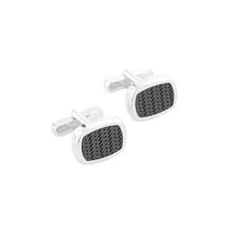 HUGO BOSS Boutons de manchette - Homme - Accessoires - Noir - Taille: ONE Size
