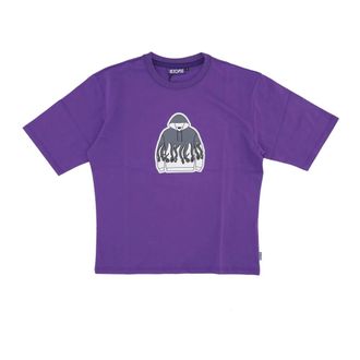 Octopus Lila Herren Iconic Tee Shirt - - Tops - Herren - Lila - L
