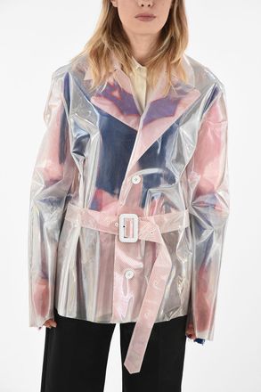 Maison Margiela MM0 Einreihiger Trenchcoat Maison Margiela
