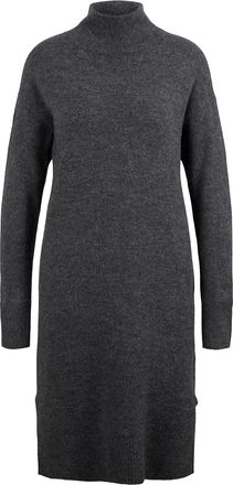 Tom Tailor Damen Strickkleid mit Rollkragen 1034562, 10522 - Shale Grey Melange, S