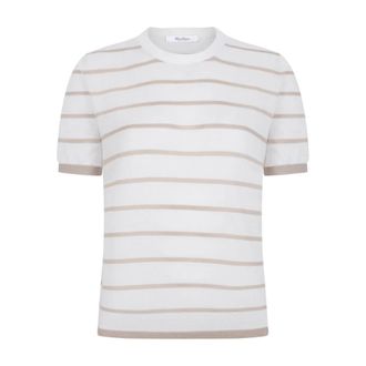 Max Mara Femme, Pulls, Blanc, Taille: 40 FR Favetta Sweater