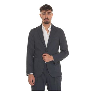 HUGO BOSS Ungef&uuml;tterte- dekonstruierte Jacke - - Jackets - Herren - Blau - 2XL