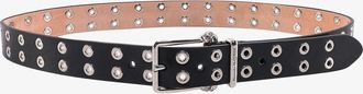 Alexander McQueen Leather belt - ALEXANDER MCQUEEN - gender_Man