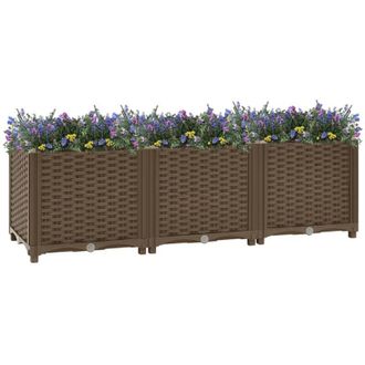 vidaXL Lit sur&eacute;lev&eacute; 120x40x38 cm Polypropyl&egrave;ne Vidaxl