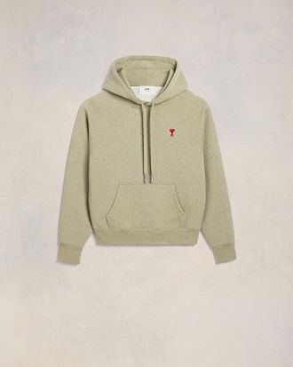 Ami Ami Paris - Ami de Coeur Hoodie Gr&uuml;n - Gr&ouml;&szlig;e: XXXL - Unisex