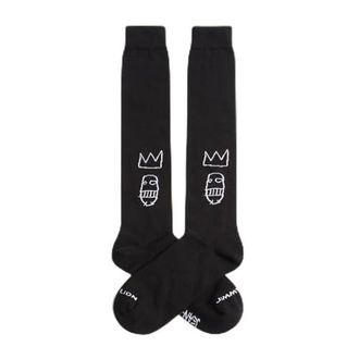 Jimmy Lion KH Basquiat Sugar Ray Robinson Long Socks EU 41-46