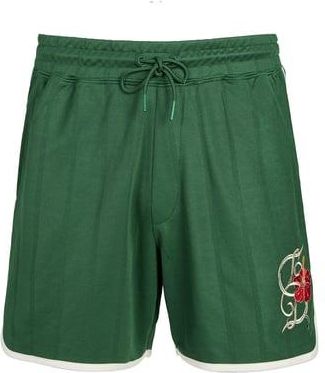 Dr&ocirc;le de Monsieur Short brod&eacute; avec cordons