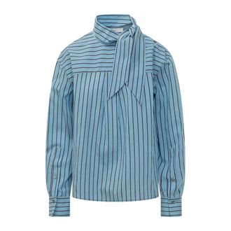 Tela Zafrina Gestreiftes Hemd - - Blouses & Shirts - Damen - Blau - M