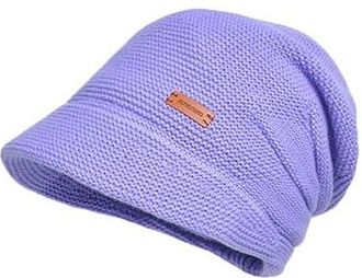 Generic Chapeau dhiver en peluche pour femme - Protection thermique - Bonnet dhiver, lilas, taille unique