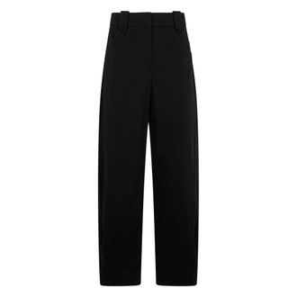 Alberta Ferretti Schwarze Hose mit hoher Taille - - Trousers - Damen - Schwarzk - L