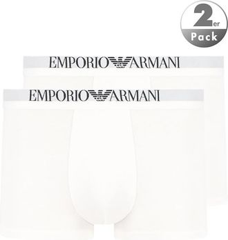 Emporio Armani Herren Trunks weiß
