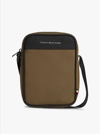 Tommy Hilfiger Sac reporter bandouli&egrave;re &agrave; logo en m&eacute;tal