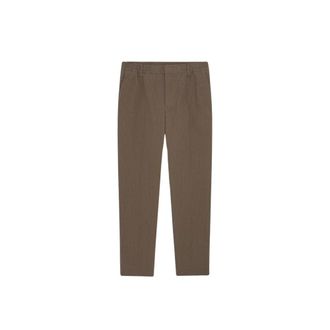 Nn.07 Billie Seersucker Hose - - Trousers - Herren - Braun - W30