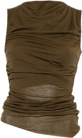 SOEUR Soeur, Femme, Tops, Vert, Taille: 36 FR Irina Draped Top