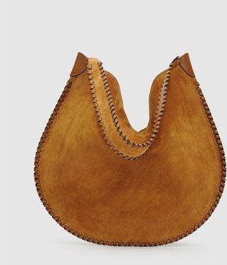 Isabel Marant Sac Oskan Hobo Cuir Marron
