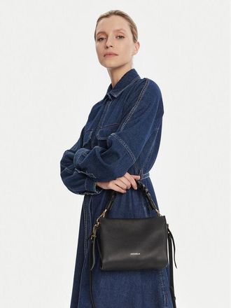 Coccinelle Handtasche M50 Boheme Grana Double E1 M50 58 01 01 Schwarz