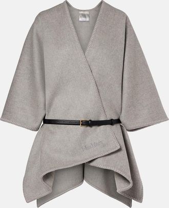 Max Mara Cape aus Schurwolle