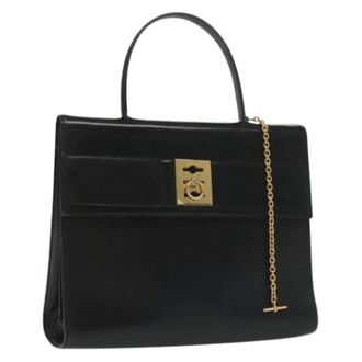 Celine Pre-owned Cuir sacs-main - Femme - Pre-owned - Noir - Taille: ONE Size