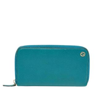 Gucci Portefeuille Vintage Pre-owned - Femme - Pre-owned - Bleu - Taille: ONE Size
