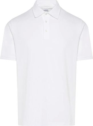 Fedeli Homme, Tops, Blanc, Taille: 4XL North Cotton Piquet Polo