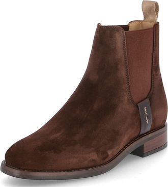 GANT FOOTWEAR Damen FAYY Chelsea-Stiefel, Dark Brown, 37 EU