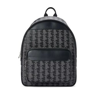 Lacoste Homme, Sacs, Noir, Taille: ONE Size Sacs noirs élégants avec compartiment pour ordinateur portable