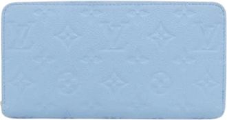 Louis Vuitton Pre-owned Vintage Long wallet (bi-fold) - Femme - Pre-owned - Bleu - Taille: ONE Size