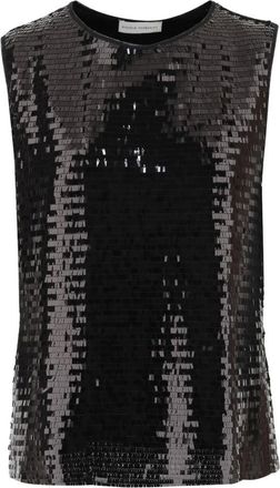 Niccol&ograve; Pasqualetti Niccol&ograve; Pasqualetti, Femme, Tops, Noir, Taille: 36 FR Hauts sans manches