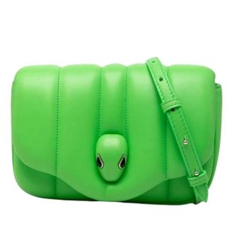 Bulgari Pre-owned Vintage Schultertasche - - Pre-owned - Damen - Gr&uuml;n - ONE SIZE