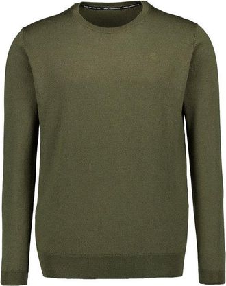Karl Lagerfeld Herren Pullover grün unifarben