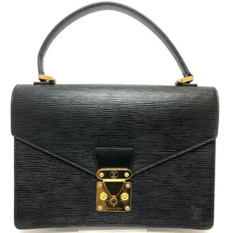 Louis Vuitton Pre-owned Cuir sacs-louis-vuitton - Femme - Pre-owned - Noir - Taille: ONE Size