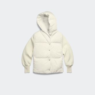 Canada Goose HyBridge Astoria Strick-Kapuzenjacke (Weiblich, Cottongrass, M)