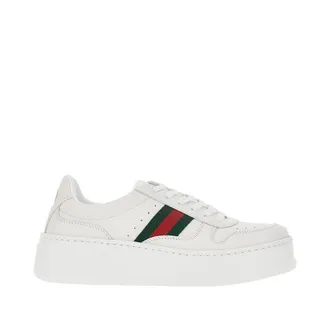 Gucci Oversized sole leather sneakers Woman 36