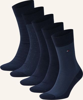 Tommy Hilfiger 5er-Pack Socken Mit Geschenkbox blau