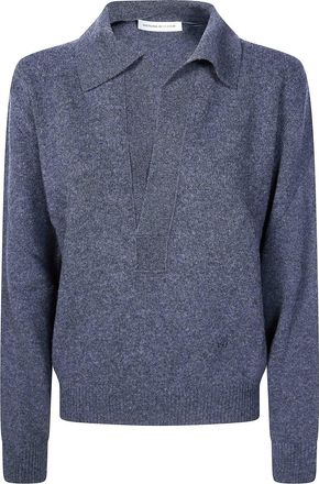 Victoria Beckham Pull Col Rond - Gris